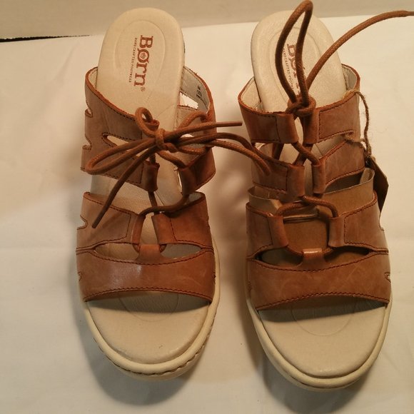 Born | Shoes | Born Female Piru Wedge Sandals Sz 6m | Poshmark